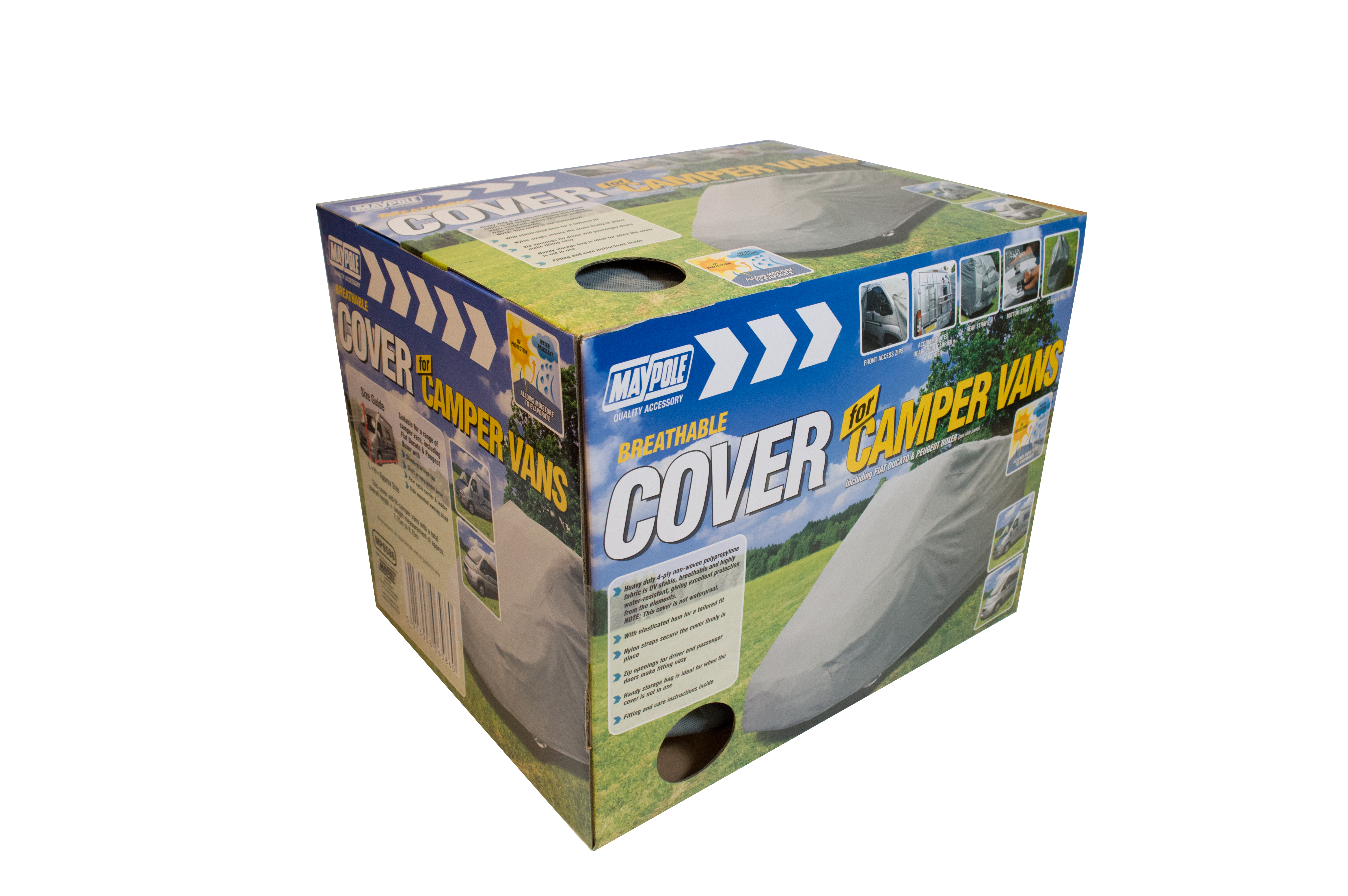 MP6586 Ducato/Boxer Grey Camper Van Cover - Maypole