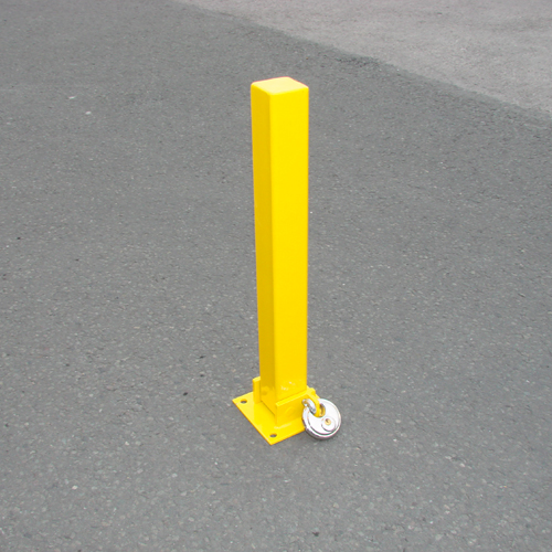 MP9737 Fold Down Security Post Fixed With Bolts - Maypole