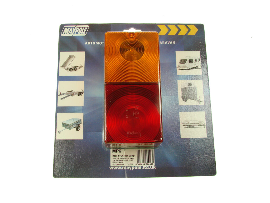 MP6 Britax 9002.50.12V Rectangular Bulb Combination Lamp Display Packed ...