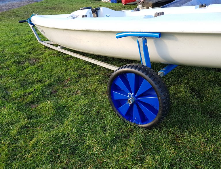 MP4178 14.5" (370mm) Flat Free Launch Trolley Wheel - Maypole