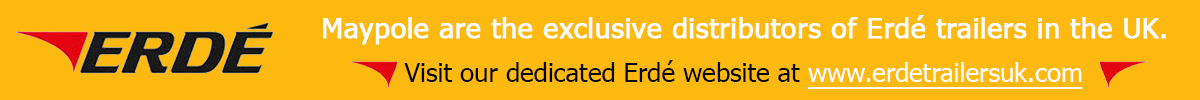 Erde Trailers - Maypole - Exclusive UK & Ireland Distributors