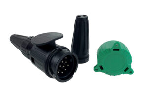 MP128MB 12V 13 Pin Plastic Plug With Cap - Maypole